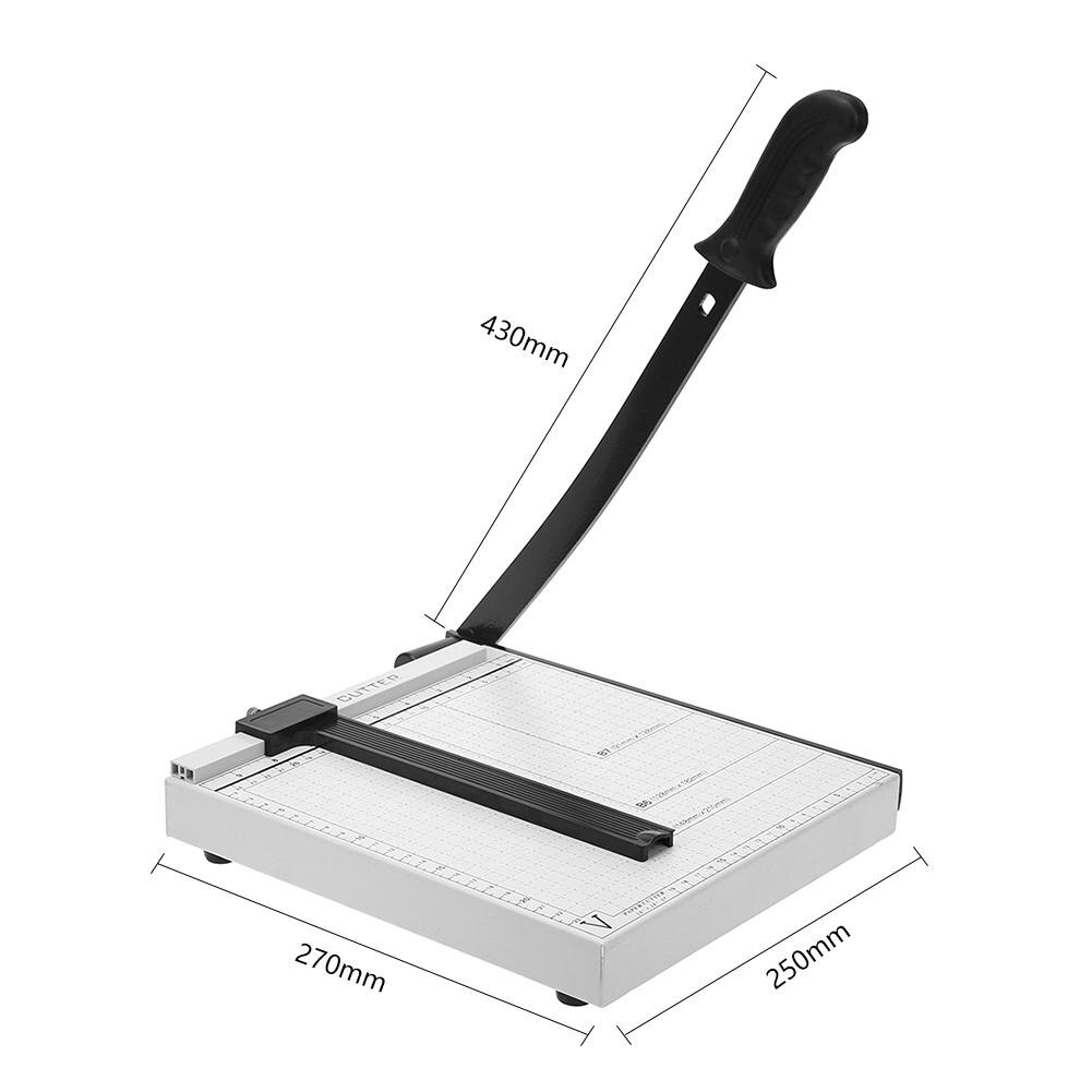 B5 Paper Guillotine Cutter Trimmer Office School P... – Vicedeal