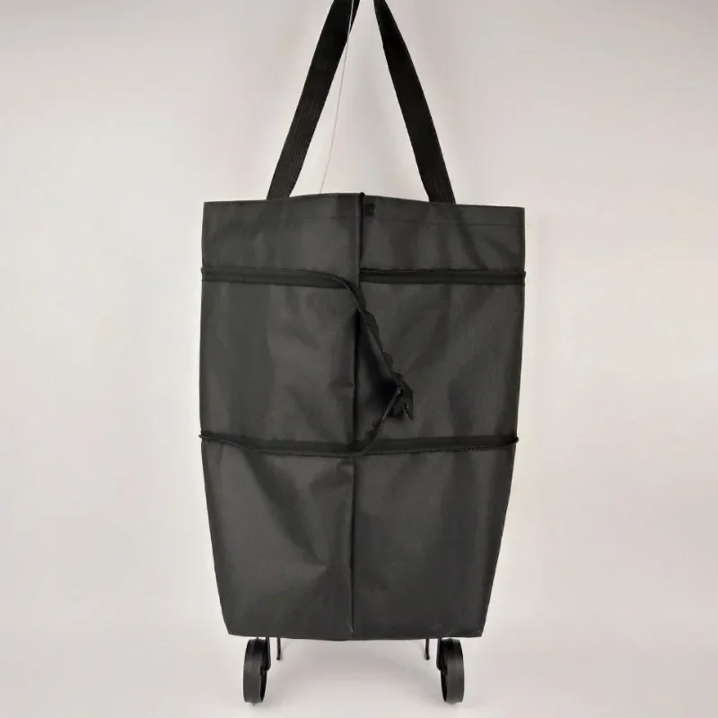 Foldable Shopping Trolley Bag with Wheels Simple H... – Grandado