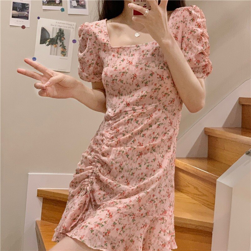 Korean Style Ins Pure Style Drawstring Lace-up Wai... – Grandado