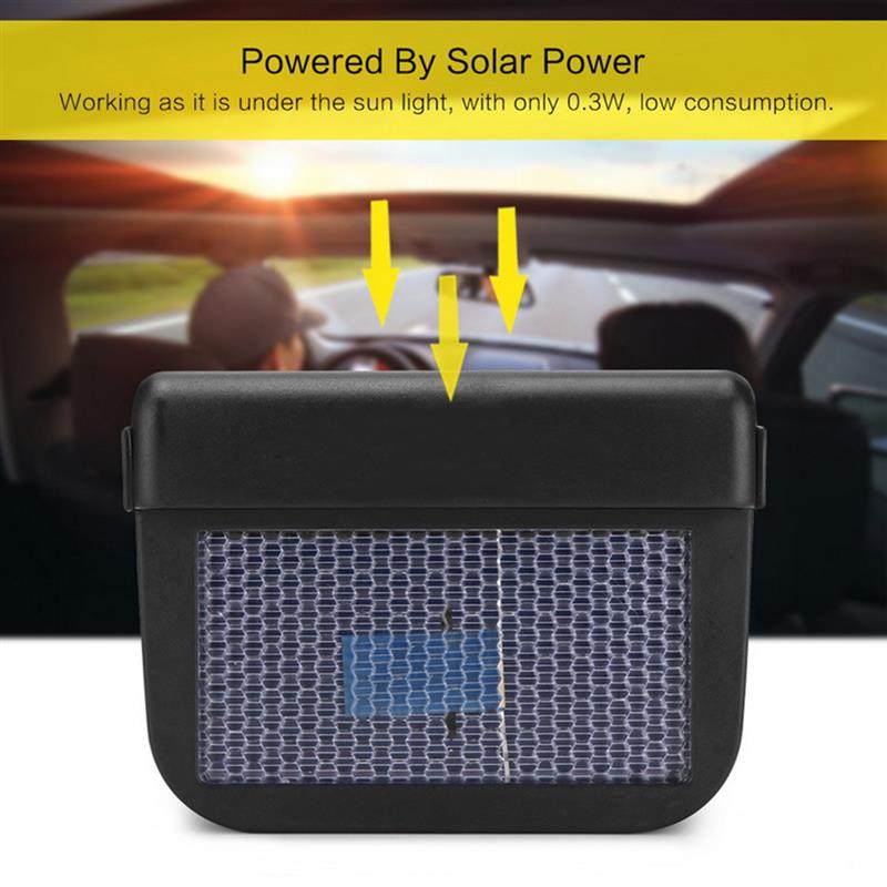 Sun Power Car Fan Air Vent Cool Cooler Ventilation... – Grandado
