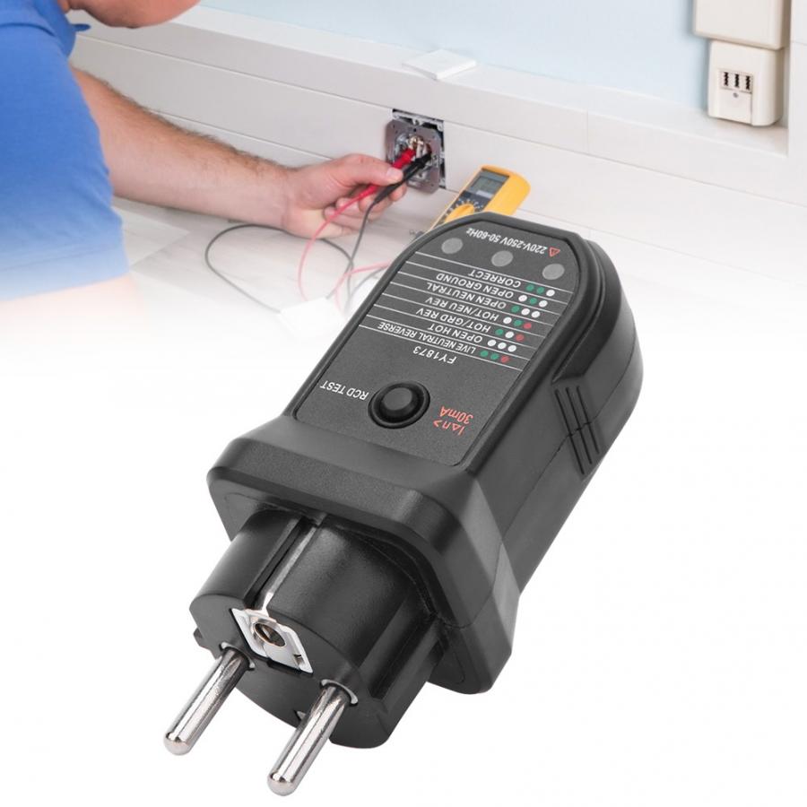 FY1873 Steckdose Tester Auslauf Detektor Sicherhei... – Grandado