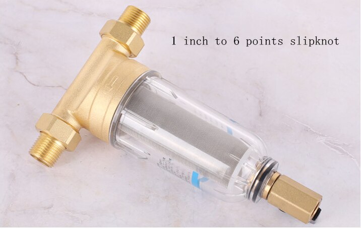 1 in to 4 ,6points slipknot, All-copper pre-filter... – Grandado