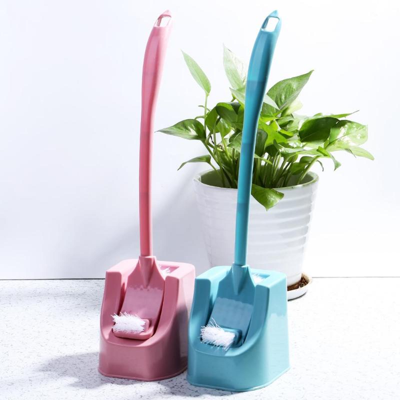 Dubbelzijdig Wc Borstel Plastic Lange Handvat Badk... – Vicedeal