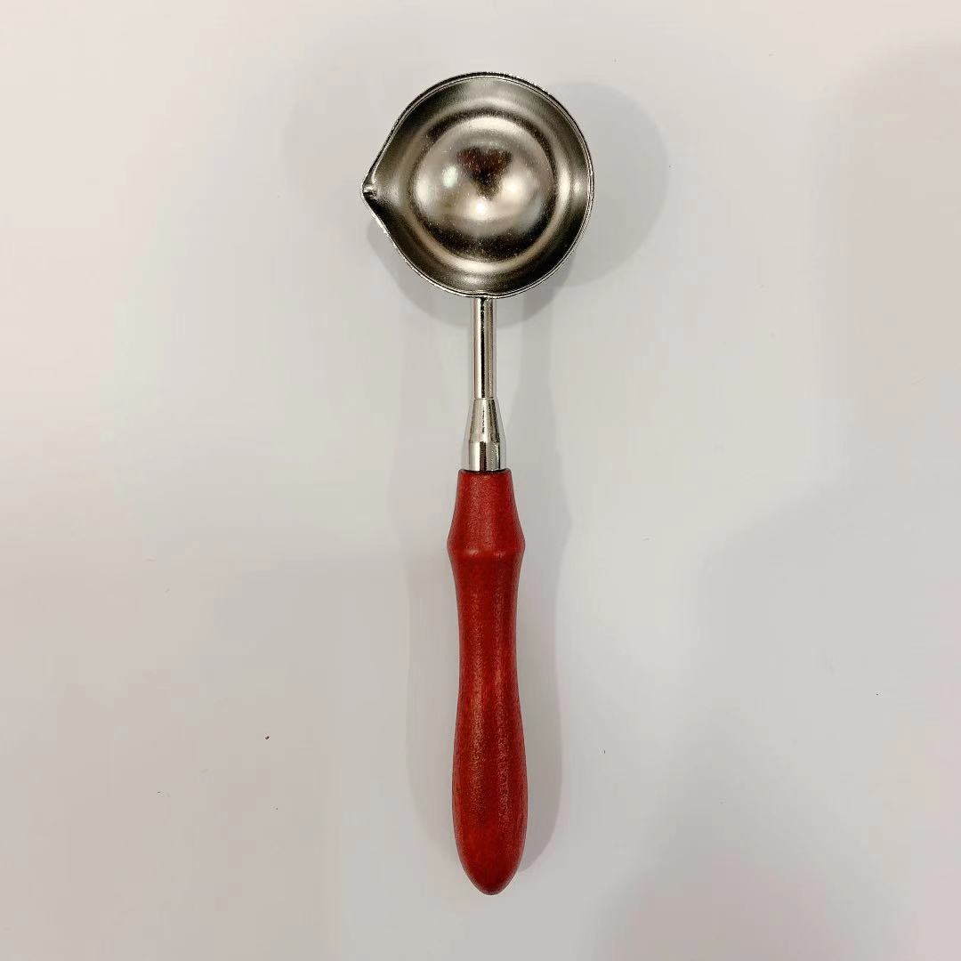 Wax Seal Wooden Handle Spoon DIY Retro Craft Stamp... – Vicedeal