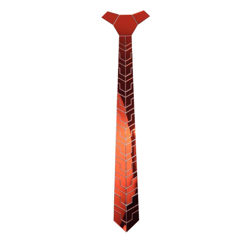 Black Matte Plexiglass Acrylic Plaid Necktie Slim ... – Vicedeal