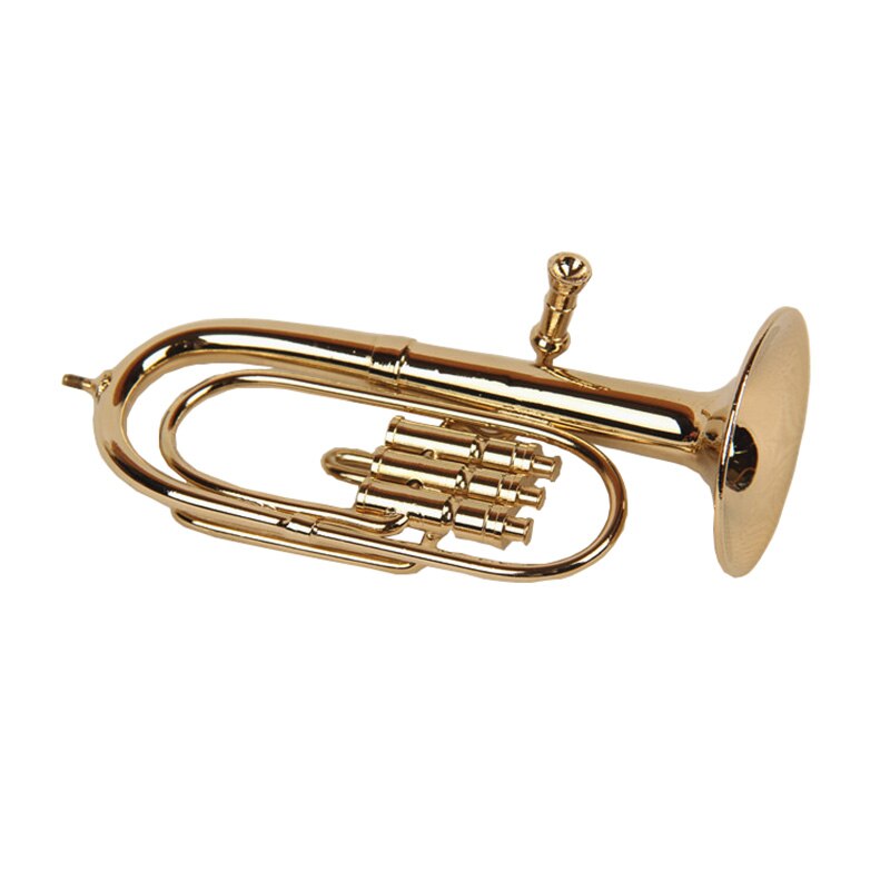 Euphonium Model Copper Gilded Musical Instrument M... – Vicedeal