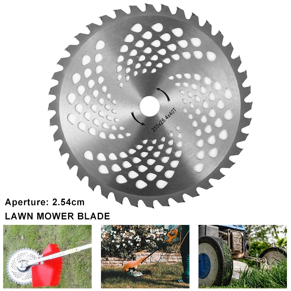Durable 10 Inch 40T/60T/80T Brush Cutter Blade Law... – Vicedeal