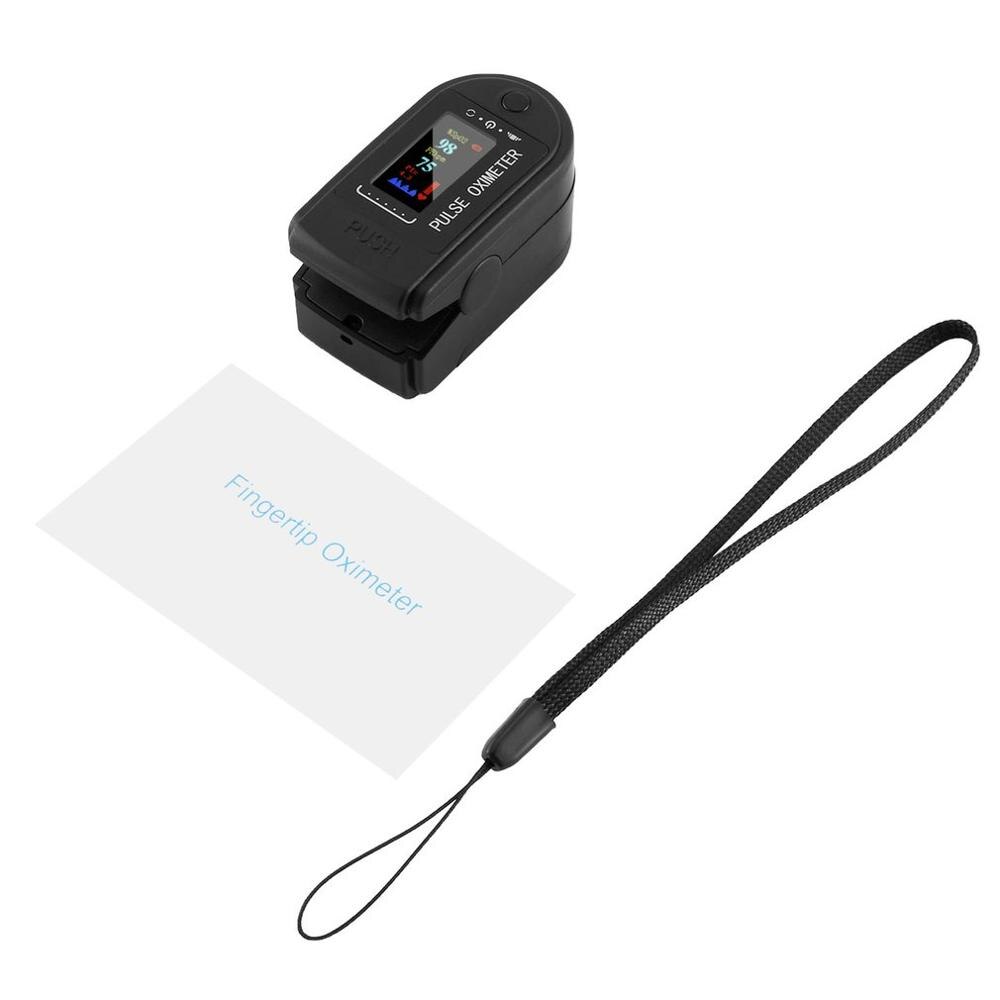 Fingertip Pulse Oximeter Oximetry Blood Oxygen Sat... – Grandado
