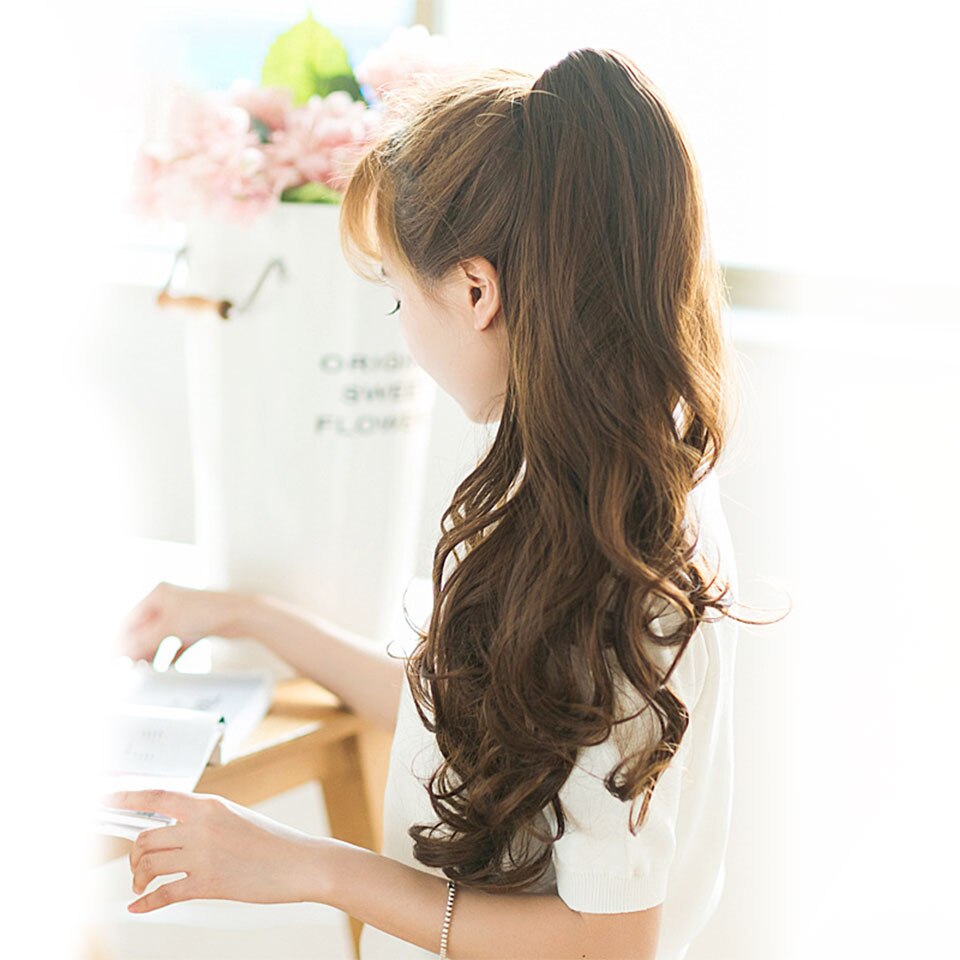 BUQI Claw Clip On Ponytail Hair Extension Syntheti... – Grandado