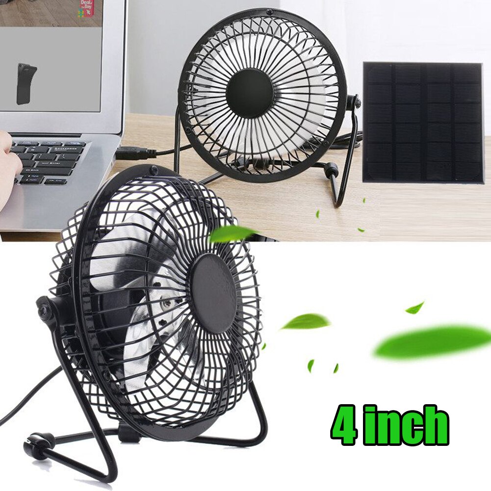 5W 4 inch Solar Exhaust Fan Mini Solar Panel Power... – Grandado