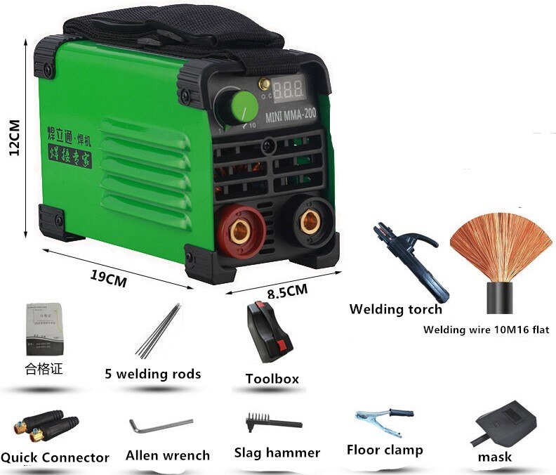 ZX7-200 mini electric welding machine full copper ... – Grandado