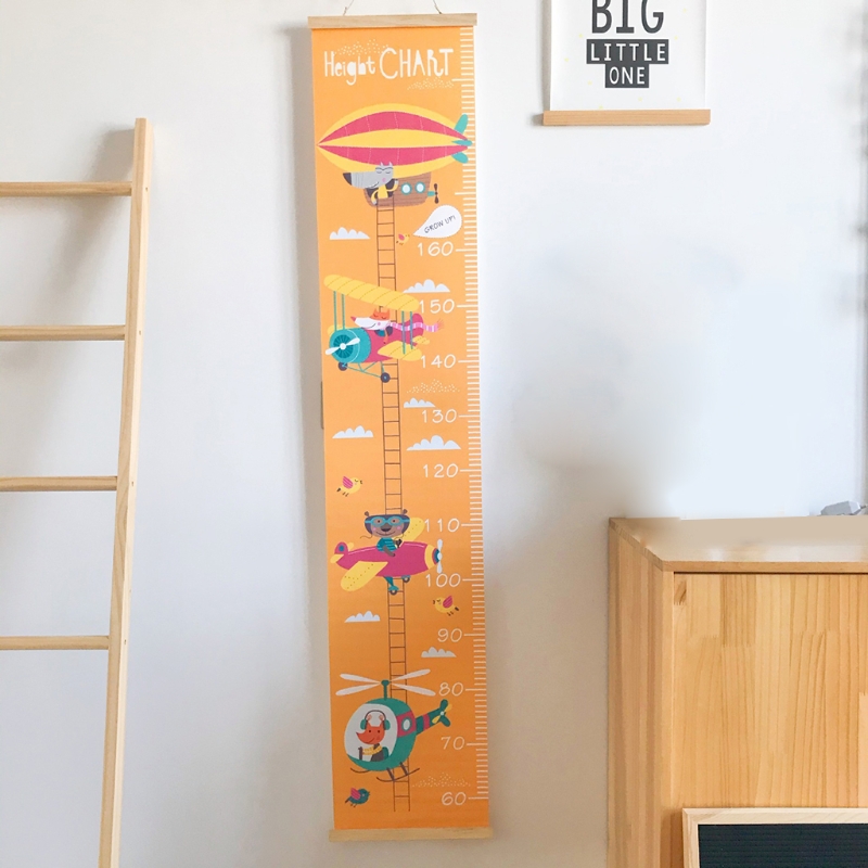 M17D Cartoon Print Baby Child Height Measure Ruler... – Grandado