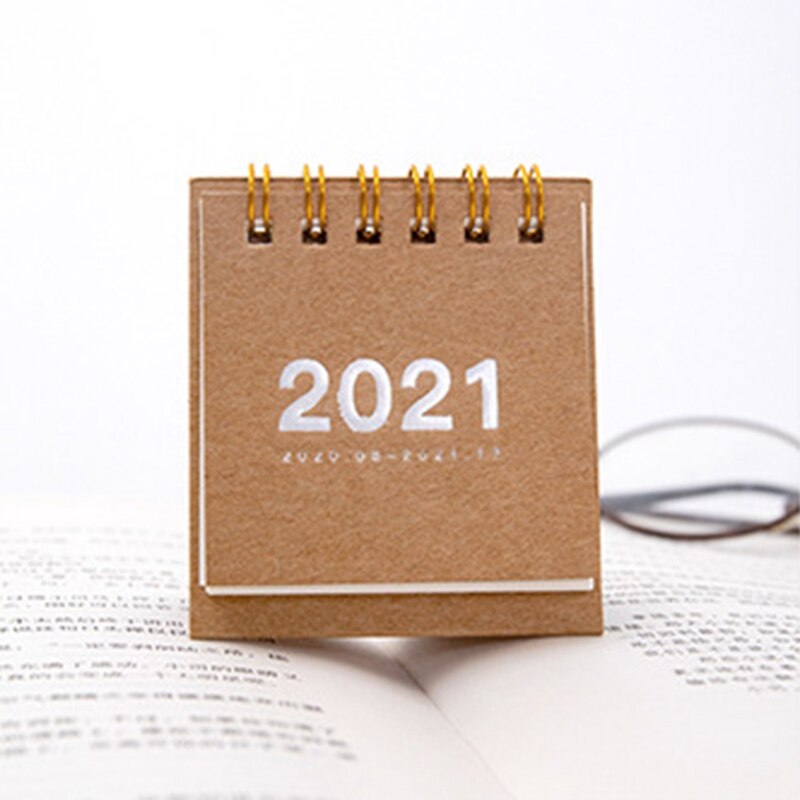 minimalismus Plan Buch Mini Schreibtisch Kalender ... – Vicedeal