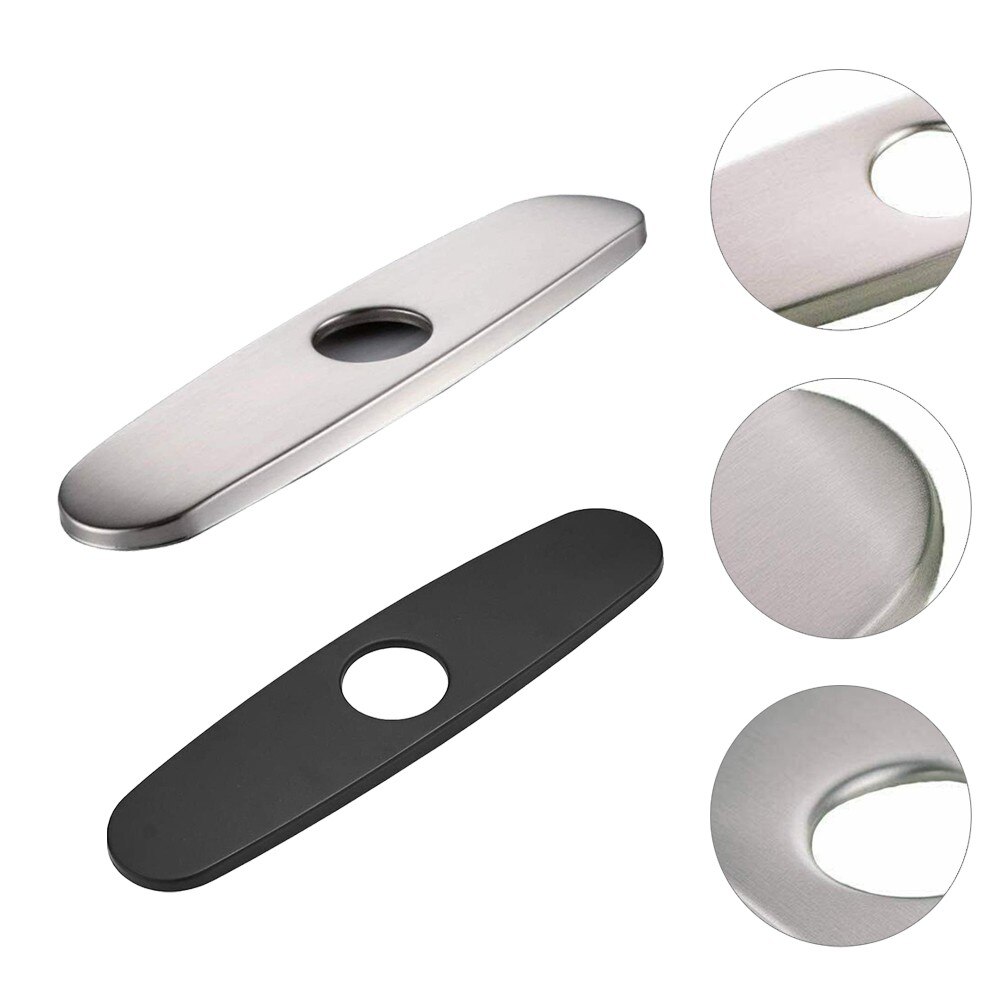 Sink Faucet Plate Single Hole Tap Cover Deck Stain... – Vicedeal