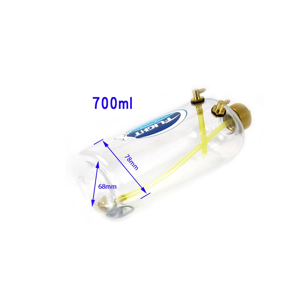 Flight Model Transparent Fuel Tank 260ml 360ml 500... – Vicedeal