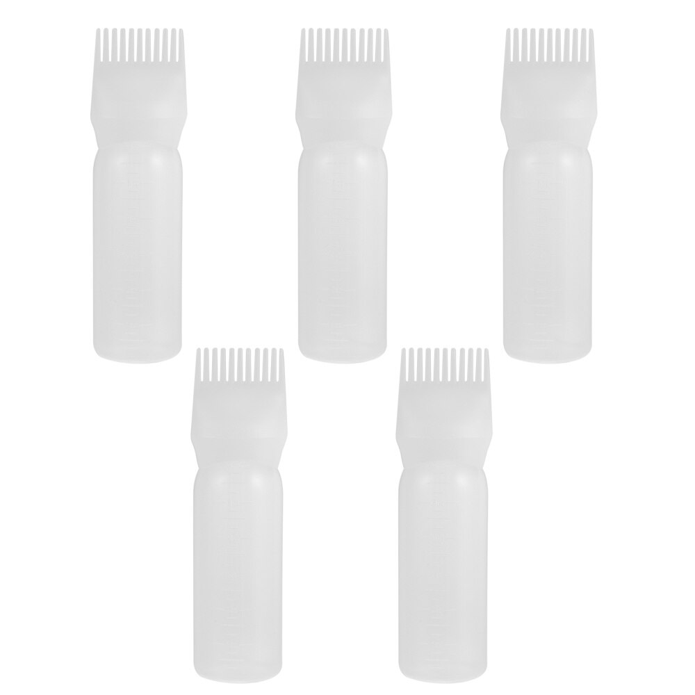 5Pcs 150ml Root Comb Applicator Bottles with Gradu... – Grandado