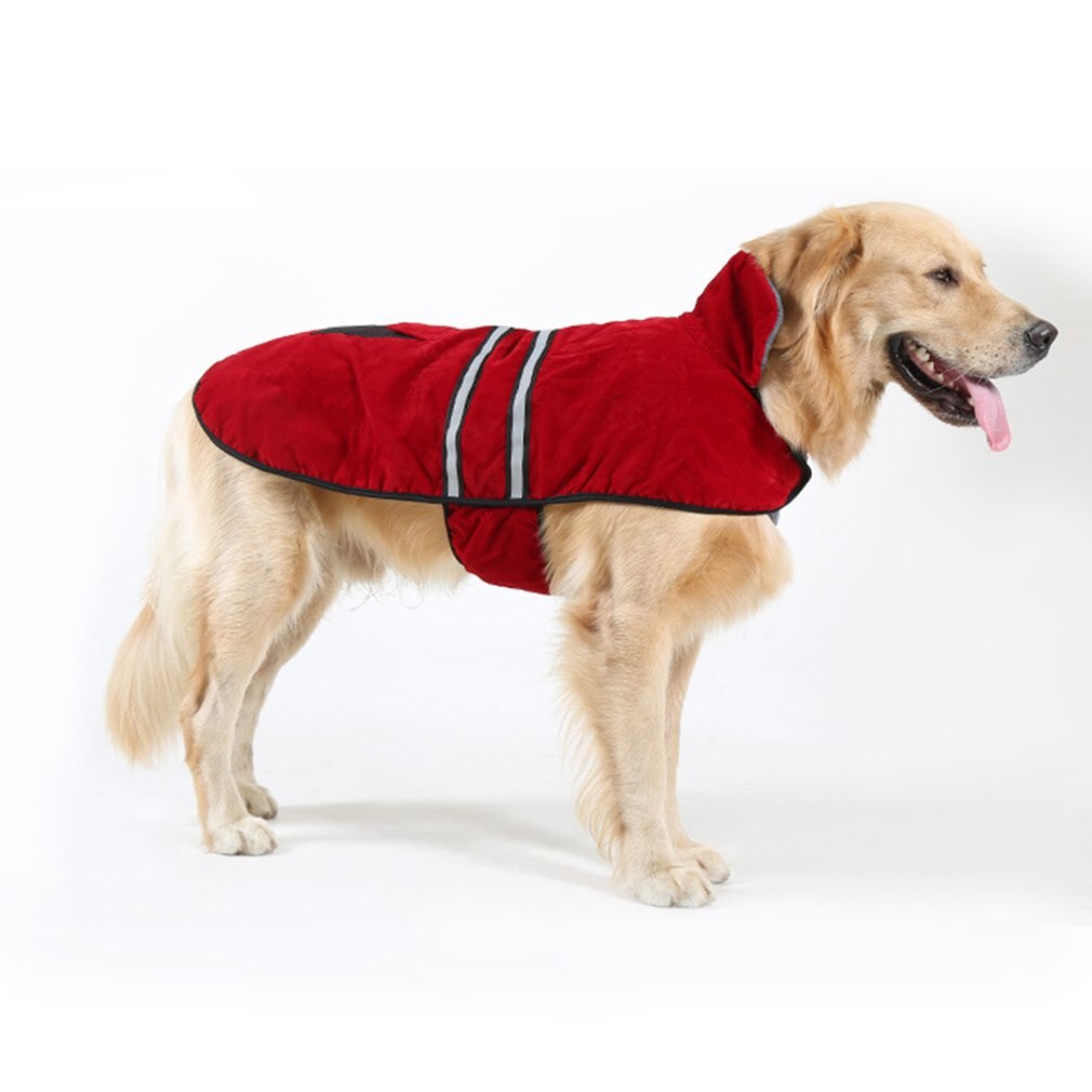 Pet Dog Clothes Warm Winter Coat Jacket Clothing w... – Grandado