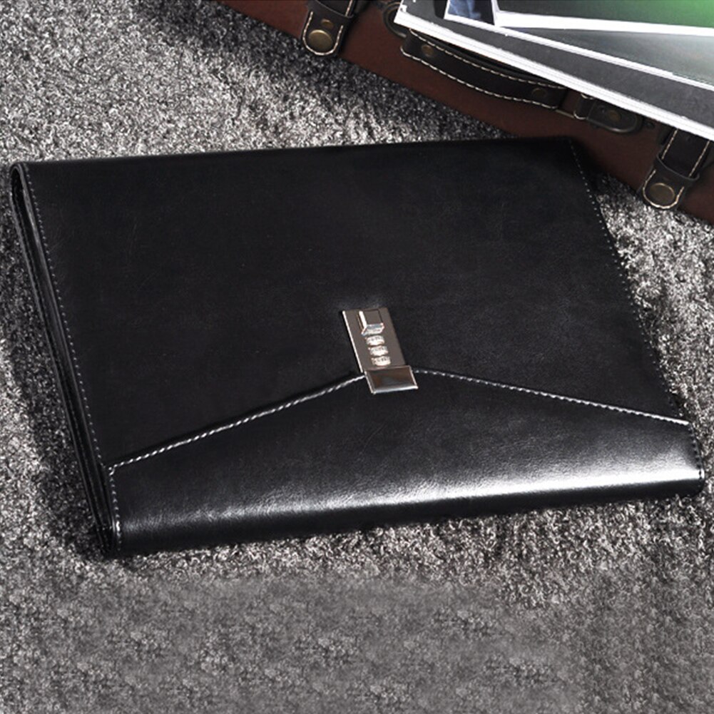 A4 Office PU Leather Cards Bag Document File Folde... – Grandado