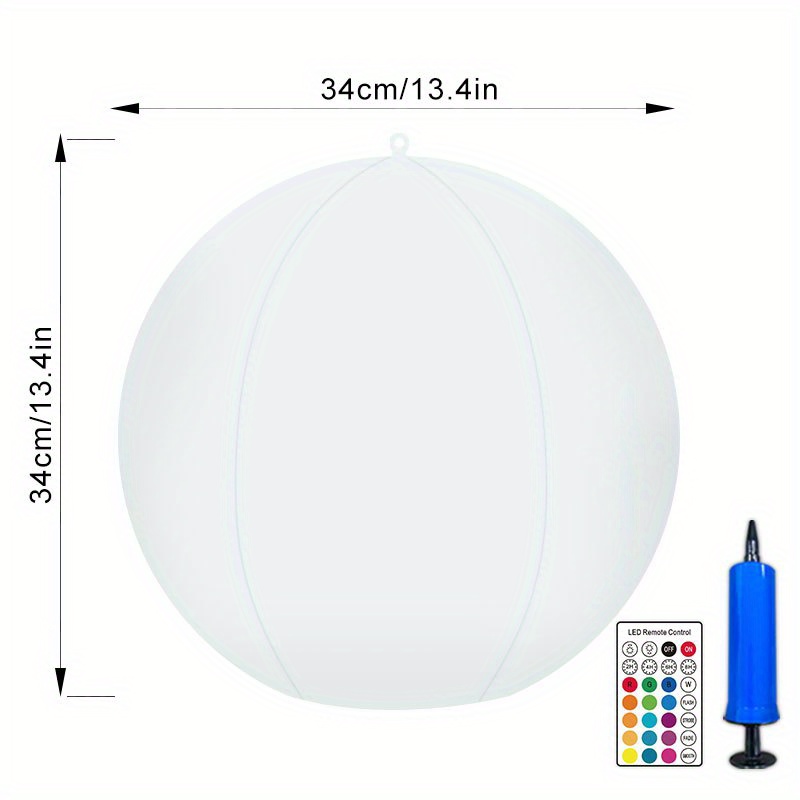 Solar Floating Pool Light Glowing Orbs Suspended F... – Grandado