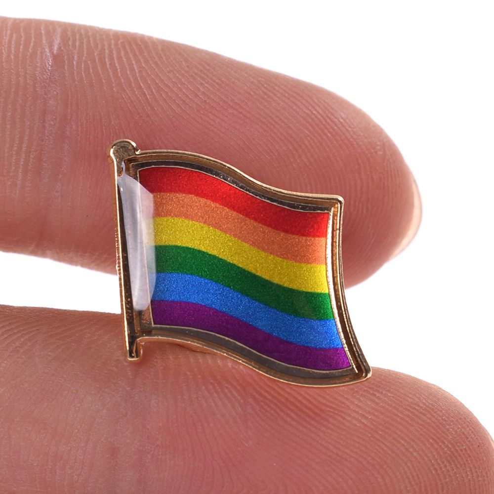 Rainbow Pins Brooch Flag Rainbow Metal Pin Pride B... – Grandado