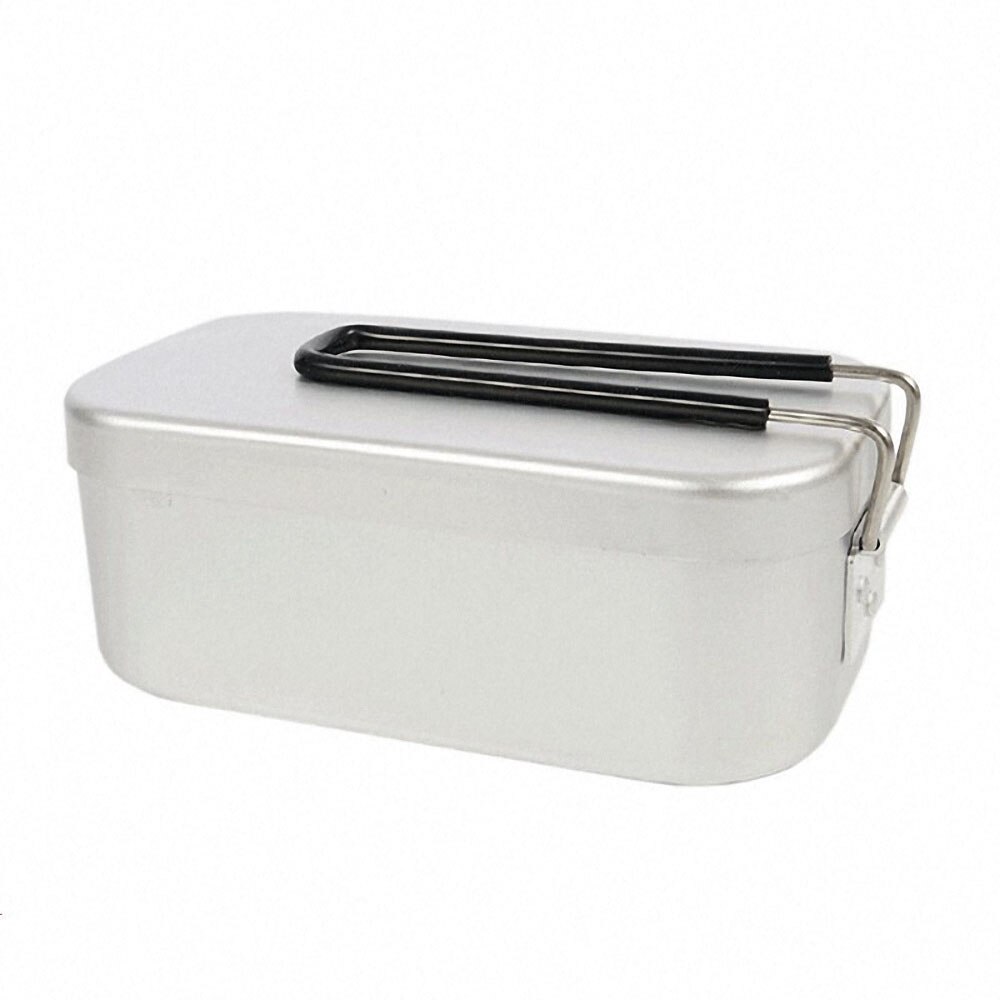 Ultra-Light Aluminum Square Lunch Box with Handle ... – Grandado