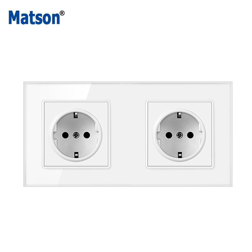 Matson EU Standard Power Socket, Outlet Panel, Tri... – Grandado