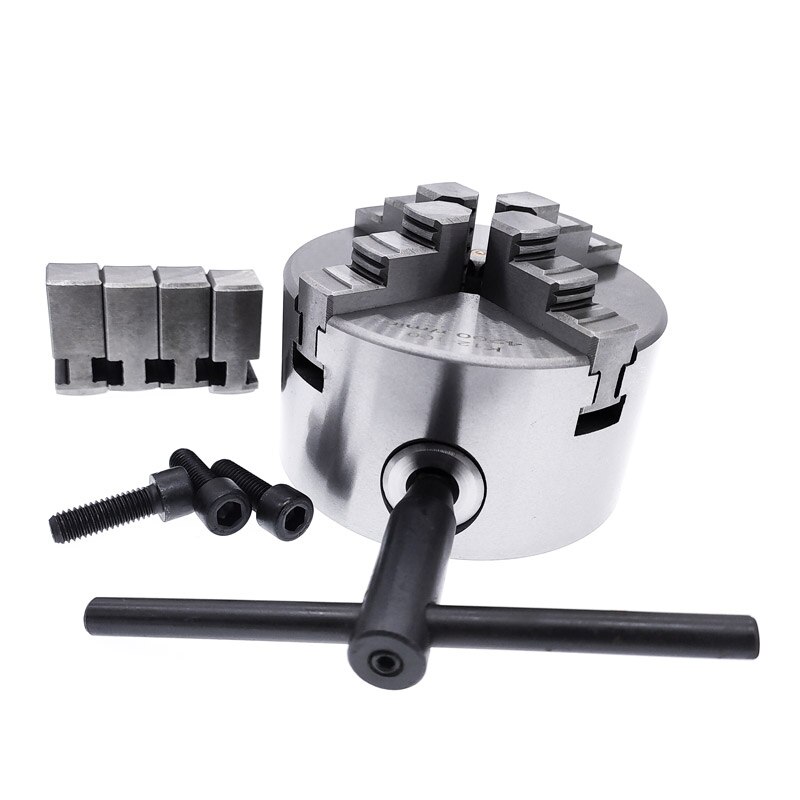 4 Jaw Self-Centering Chuck Lathe Chuck K12-100 Scr... – Grandado