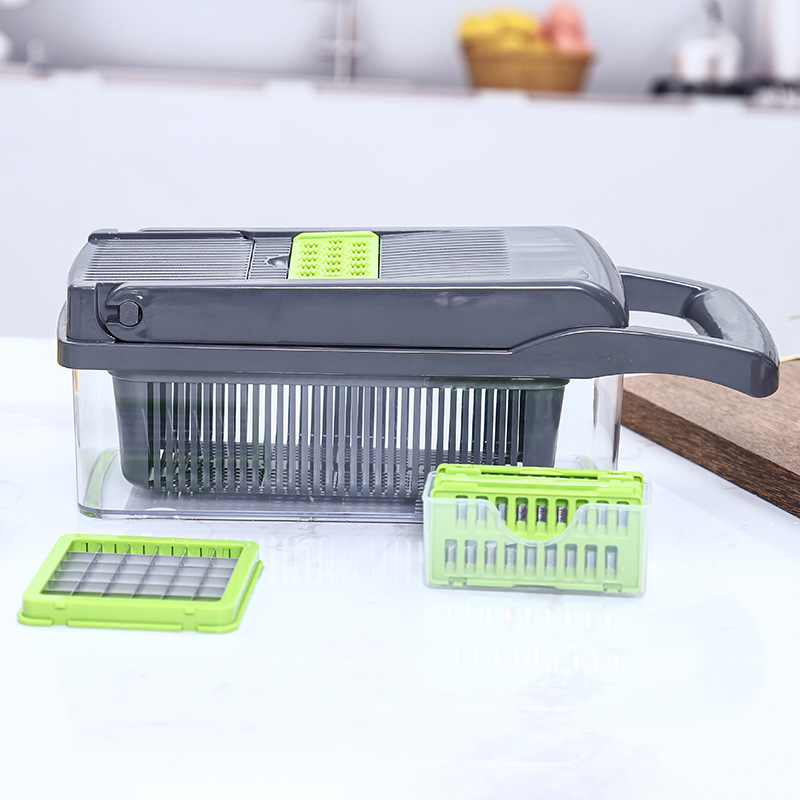 Vegetable Chopper Slicer Dicer Veggie Cutter Onion... – Grandado