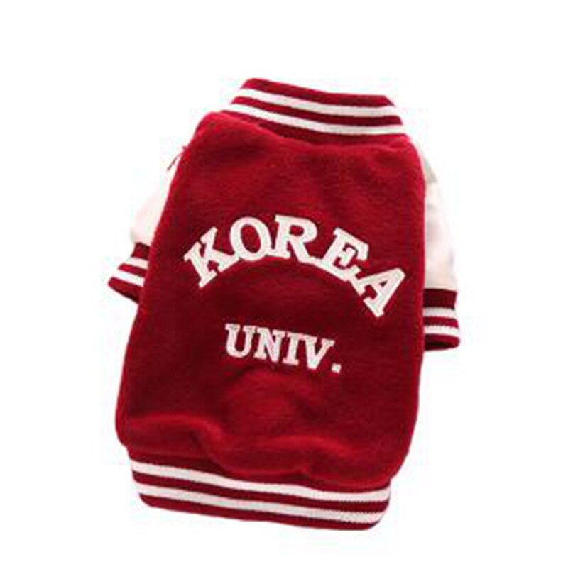 Korea Uni Dog Sweater, Yonsei Uni Dog Vest, French... – Grandado