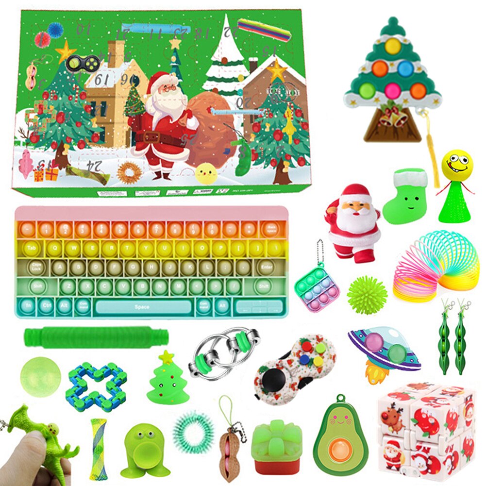 Advent Calendar Christmas Toy For Kid Countdown Ca... – Grandado