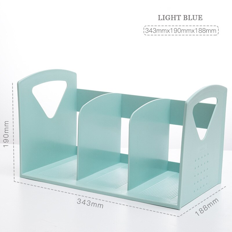 Simple desktop bookshelf file rack material rack l... – Grandado