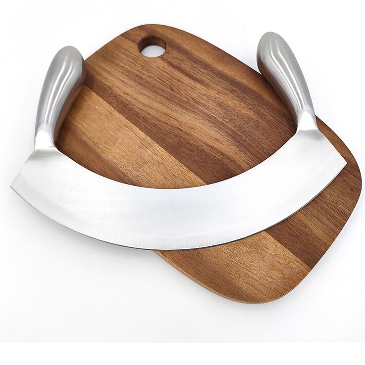 8.5 Inch Stainless Steel Knife Pizza Cutter Fruit ... – Vicedeal