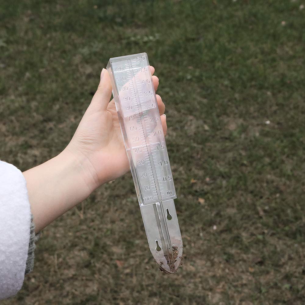 Plastic Rain Gauge Clear Rain Water Meter Measurin... – Grandado