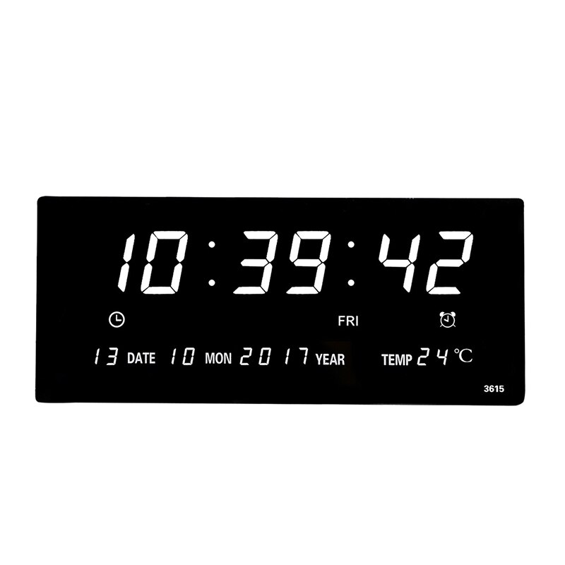 Electronic Wall Clock Electronic Perpetual Calenda... – Grandado Electronic Wall Clock Electronic Perpetual Calenda... – Grandado
