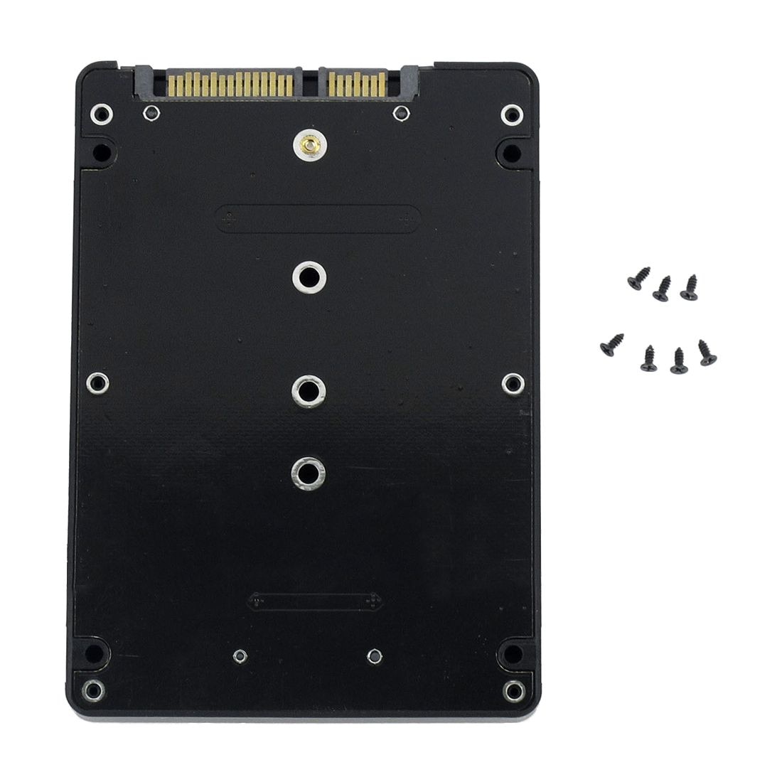 Black B + M key Socket 2 M.2 NGFF (SATA) SSD to 2.... – Vicedeal