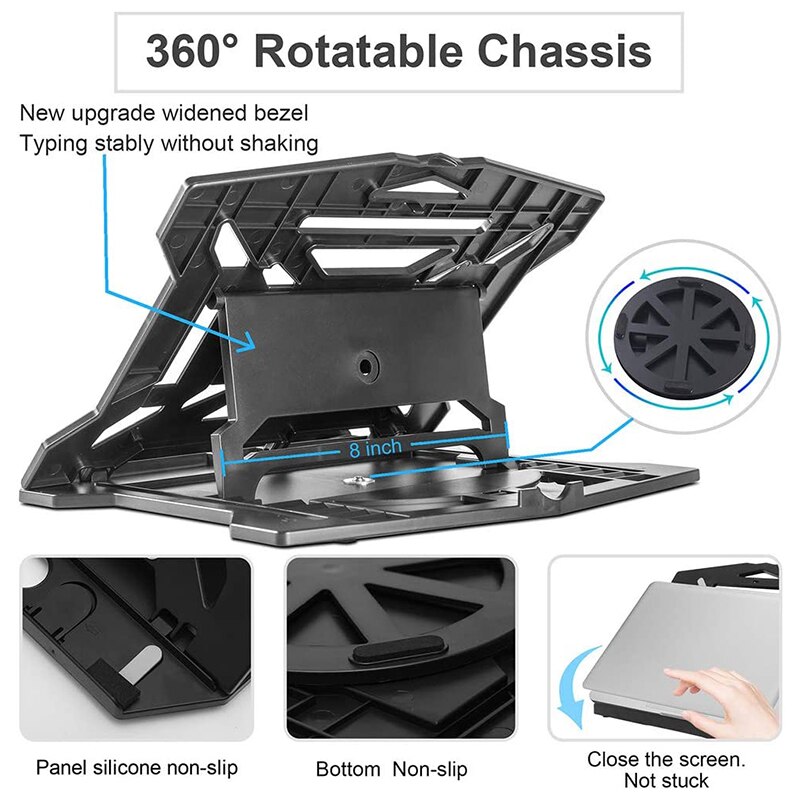 -Laptop Stand Adjustable Laptop Stand Multi-Angle ... – Grandado