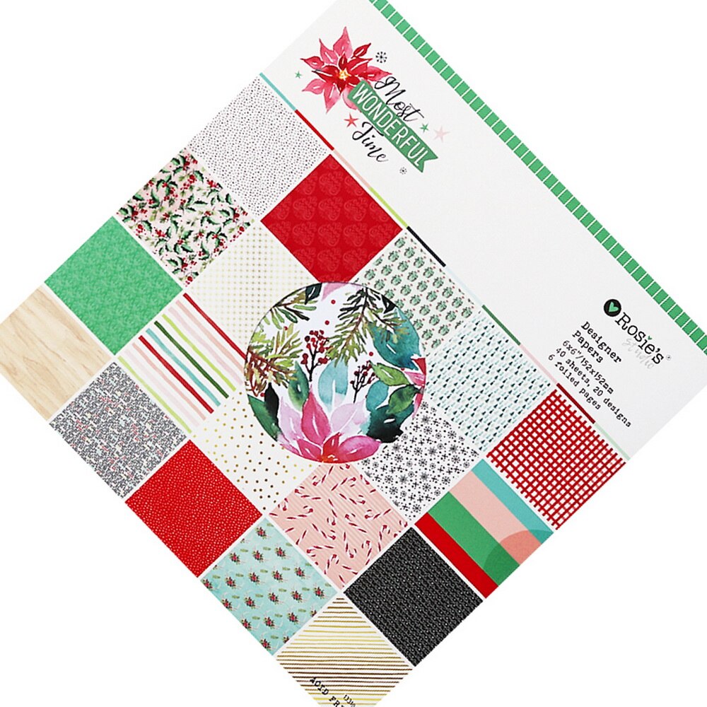 CRZCrafter 152x152mm 6 inch Scrapbooking Paper Pad... – Grandado