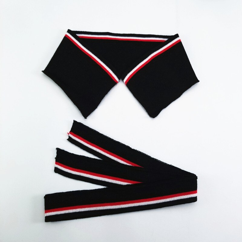 2pcs/set ( 1pc of Cuff+Collar) Yarn Dyed cotton fa... – Grandado