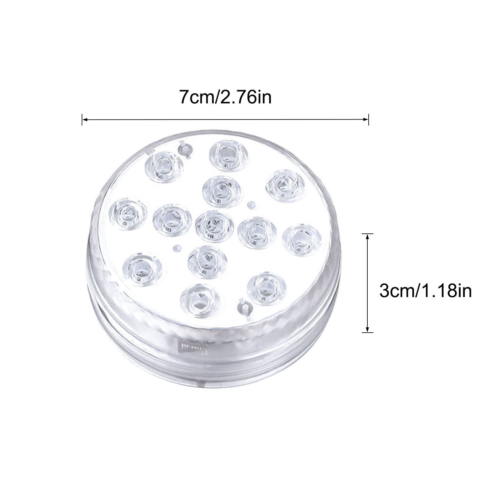 Rgb Onderwater Ligh 13 Led Usb Afstandsbediening D... – Vicedeal