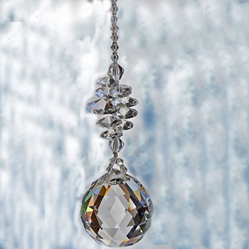 1PCS Sun Catchers Crystal Ball Prism Rainbow Octag... – Vicedeal
