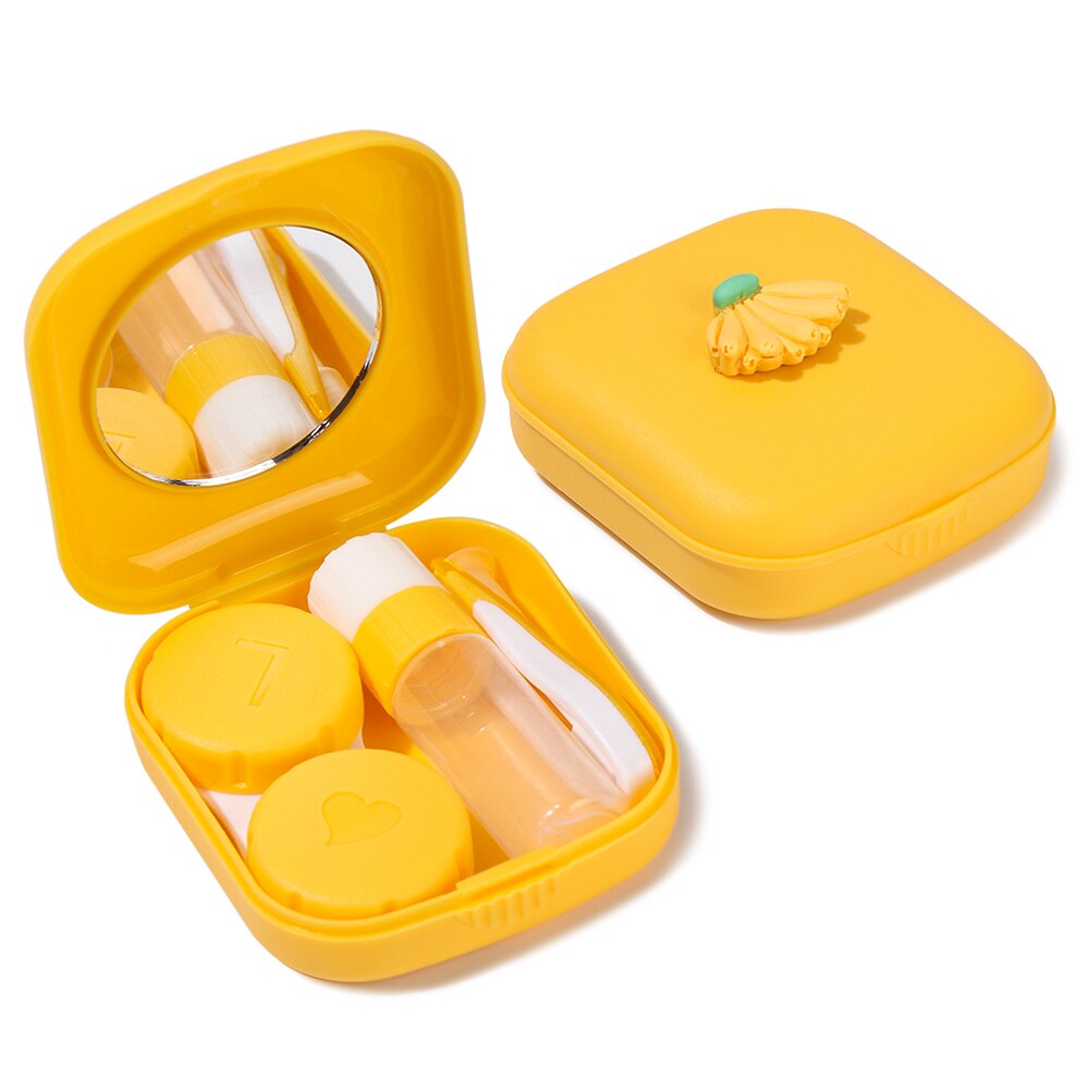 Square Contact Lenses Case Marble Stripe Surface M... – Grandado