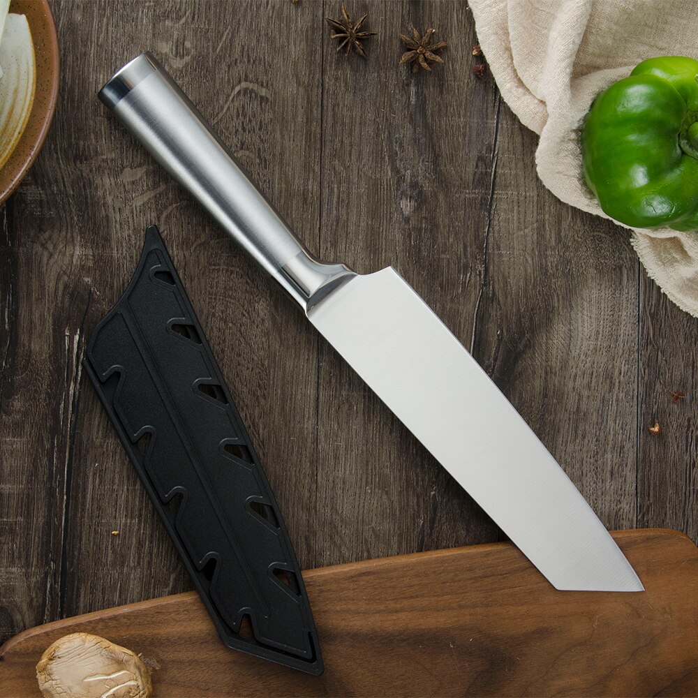 Damask Stainless Steel Kitchen Chef Knives Set Mea... – Grandado