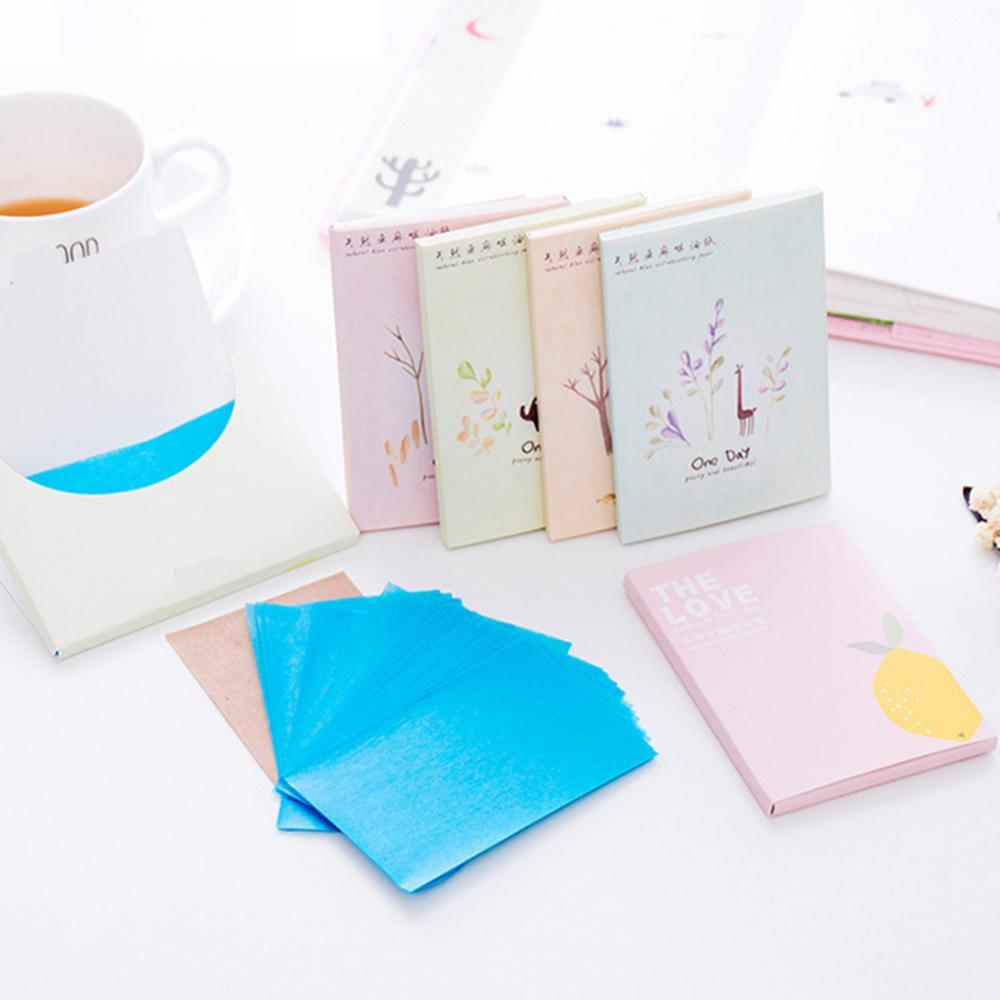 50 Sheets Oil-Absorbing Paper Oil Control Blotting... – Grandado