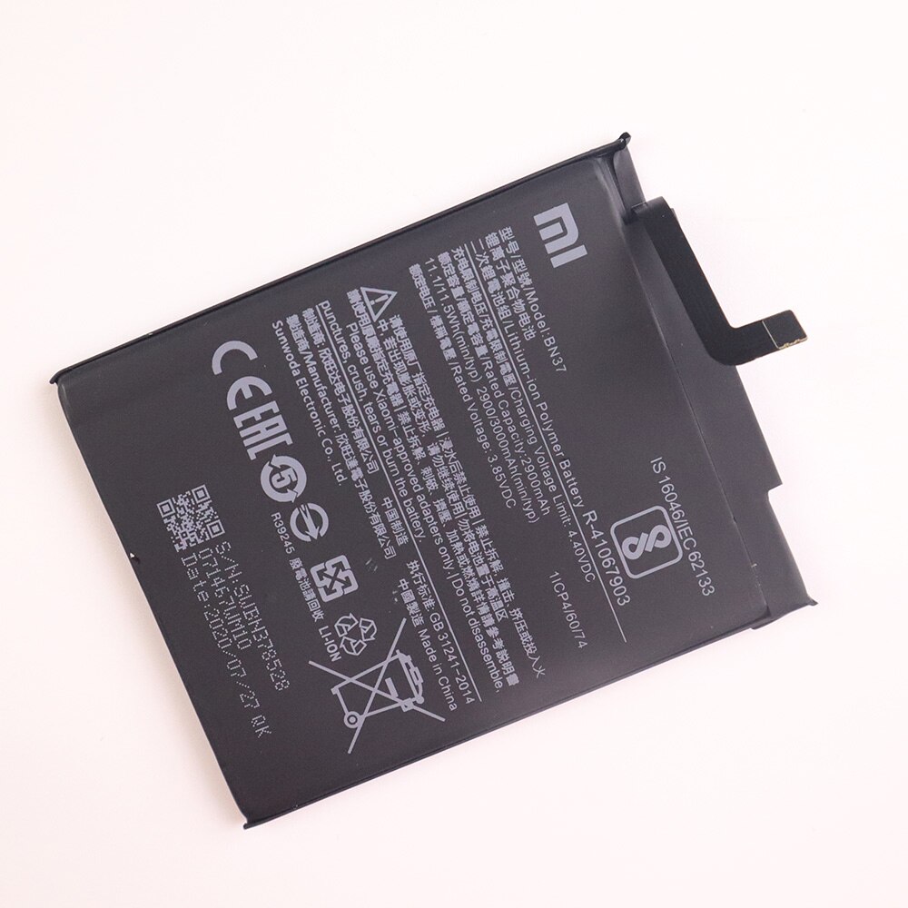 years Original Battery BN37 3000 mAh for Xiaomi Re... – Vicedeal