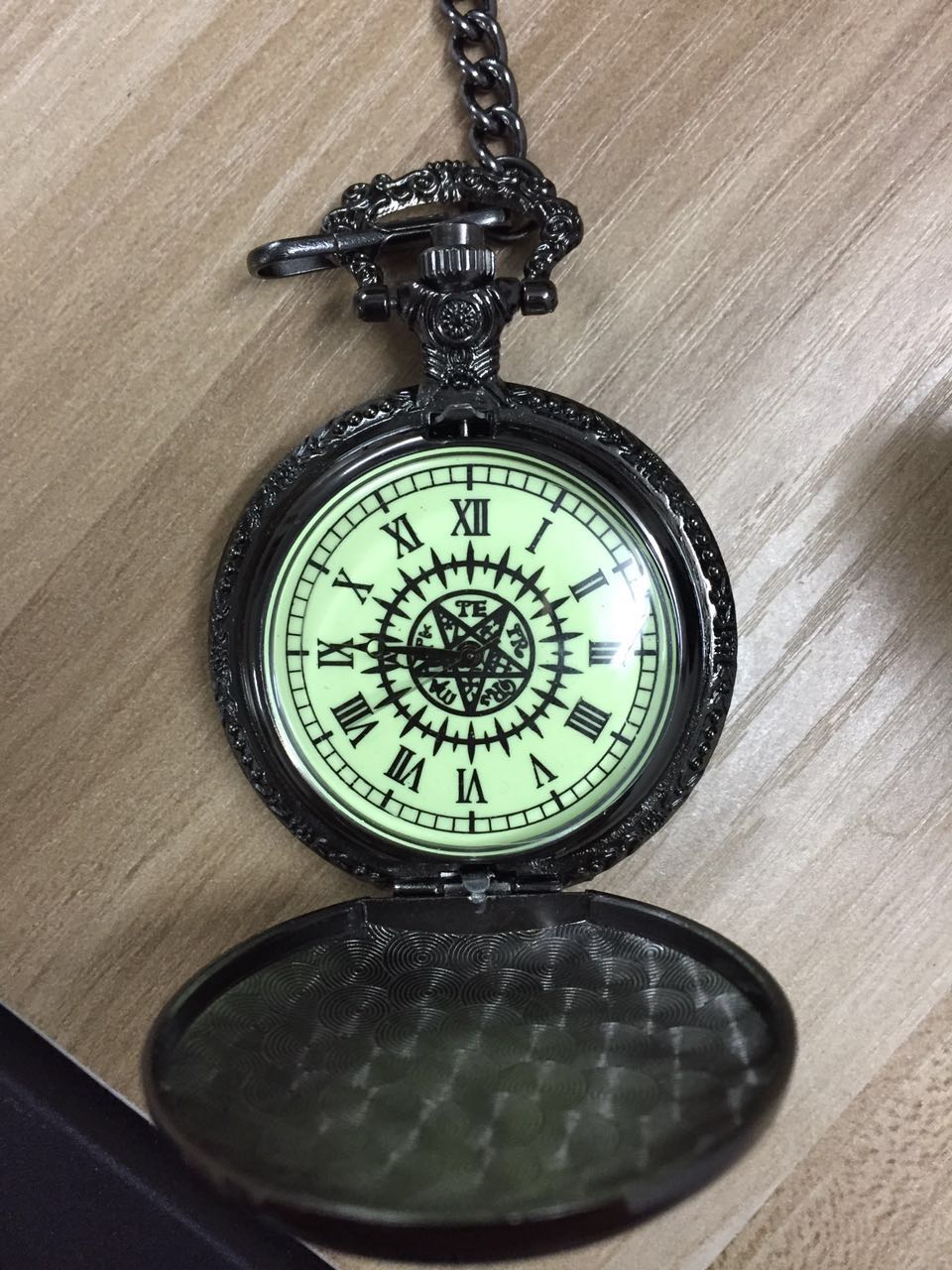 Preto mordomo relógio de bolso quartzo analógico f... – Grandado