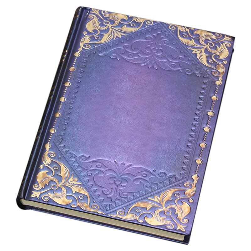 Vintage Classic Retro Golden Plaid Framed Notebook... – Grandado