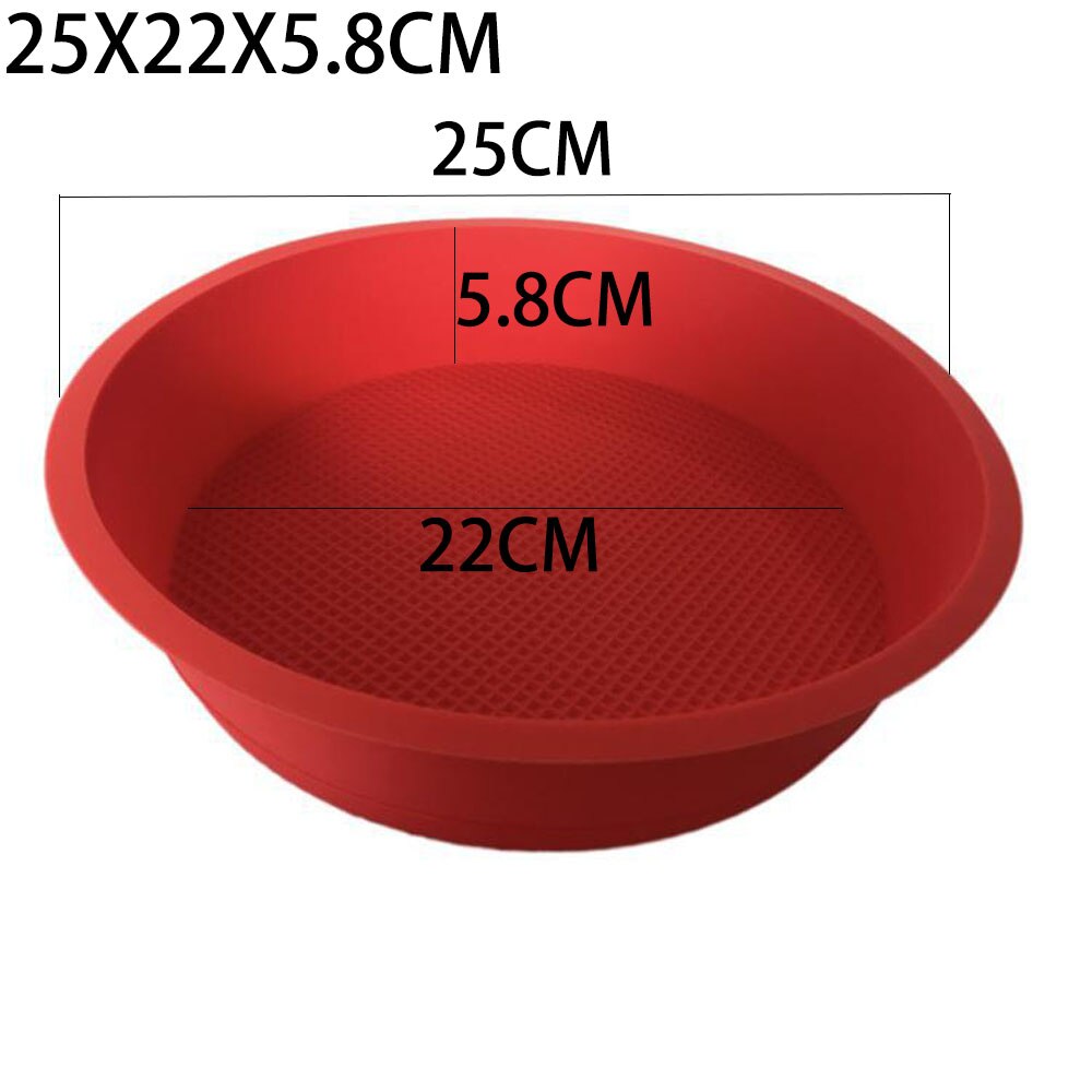 1PC Round Silicone Mold Nonstick Baking Pan Layer ... – Vicedeal