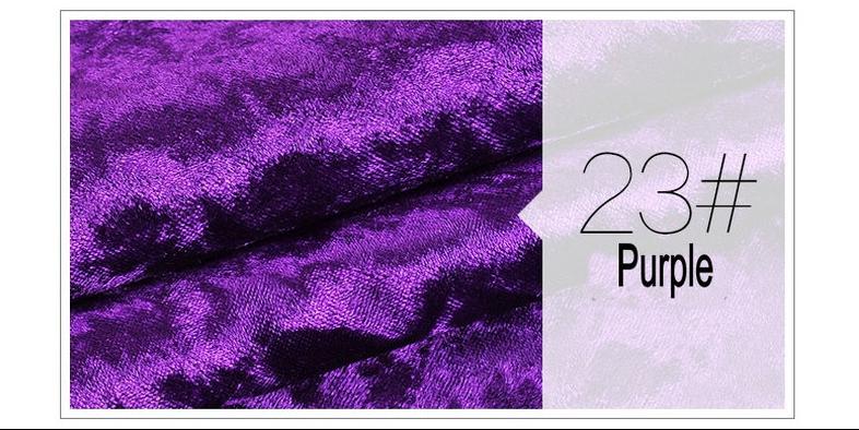 1 Meter Cut Velvet Fabric Upholstery For Curtains ... – Grandado