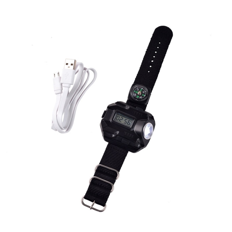 Wrist Light LED 450 Lumen Bright Waterproof USB Re... – Grandado