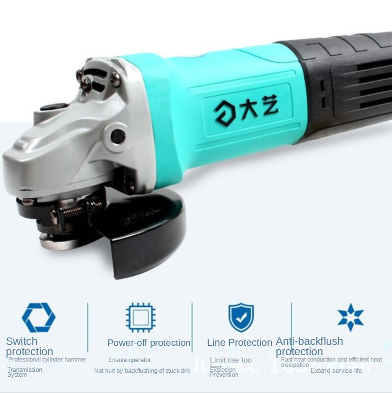 220V Pure Copper Angle Grinder Polishing Machine 8... – Vicedeal